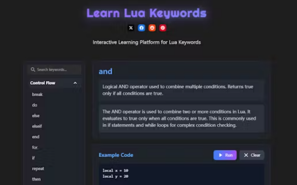 Lua Keywords - Your guide to reserved words | Steemhunt